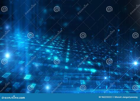 Digital Code Number Abstract Technology Background Stock Illustration Illustration Of