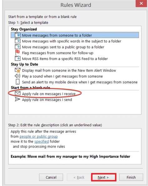 Email Redirect Setup Instructions Microsoft Outlook Non 365