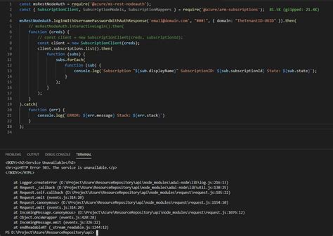 Ws Trust Rst Request Returned Error 503 And Server Response