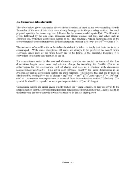 Unit Conversion Chart Free Templates In PDF Word Excel Download