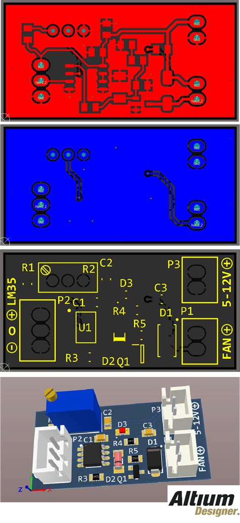 Cooling Fan Controller Using An Lm35 No Mcu Home Automation