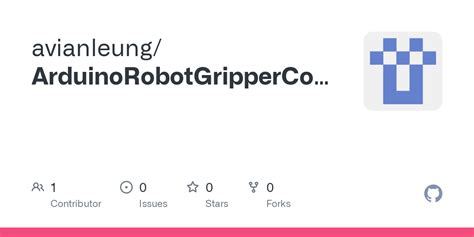 Github Avianleung Arduinorobotgrippercontroller