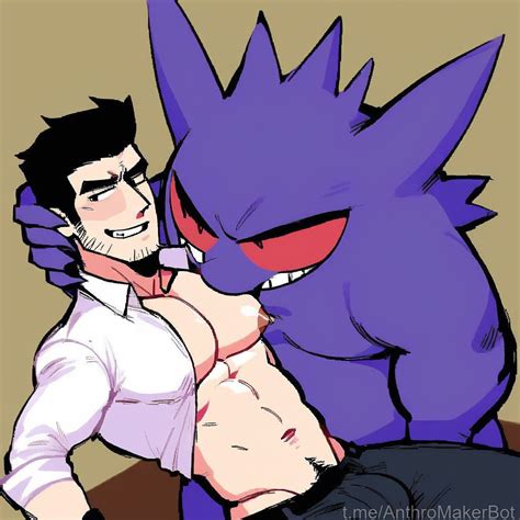 Rule 34 Ai Generated Biting Partner Blush Evil Grin Exposed Torso