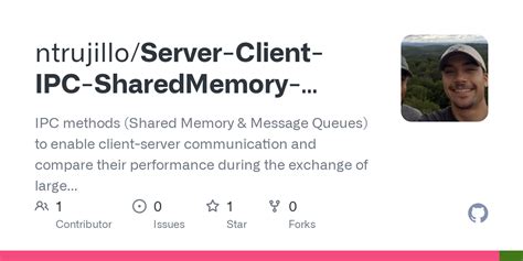 Github Ntrujilloserver Client Ipc Sharedmemory Messagequeues Ipc