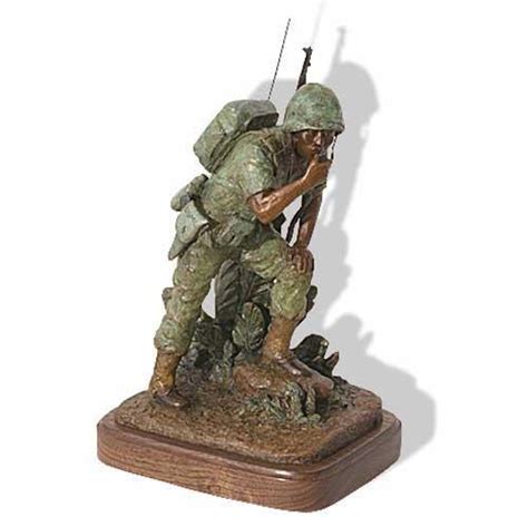 Navajo Code Talker Bronze Miscellaneous For The Home