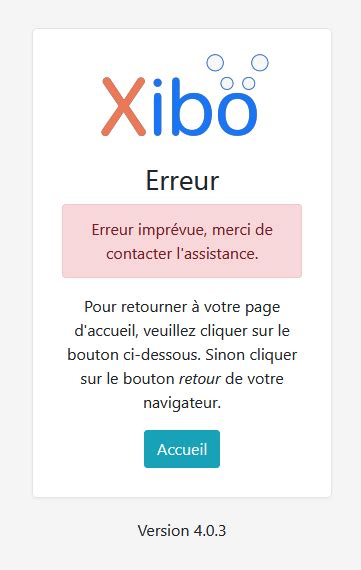 Error Access Web Interface Cms Installation Xibo Community