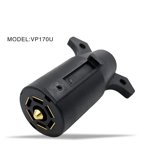 Us 표준 7 핵심 12v 트레일러 Rv 플러그 소켓 어댑터 12v 어댑터 행거 차 커넥터 7 핵심 12v Temu Republic Of Korea