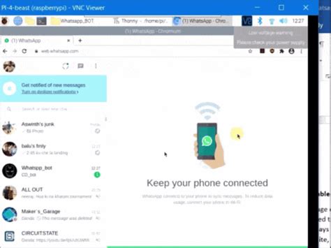 whatsapp automation using python on raspberry pi a personalized whatsapp bot for home automation