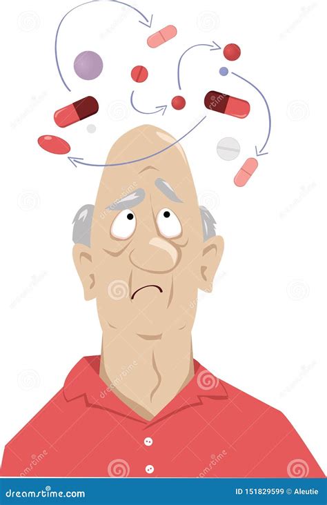 Danger Of Medication Interactions Stock Vector Illustration Of Active