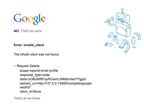 Solved I Try To Get Client ID And Secret For Google Chegg Com