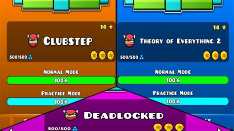 Order Of Geometry Dash Levels At Lucinda Mccathie Blog
