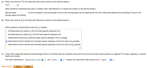 Solved The Accompanying Data Are A Subset Of Data From The