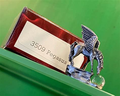 The Tudor Mint Myth And Magic Pewter And Crystal Pegasus Etsy