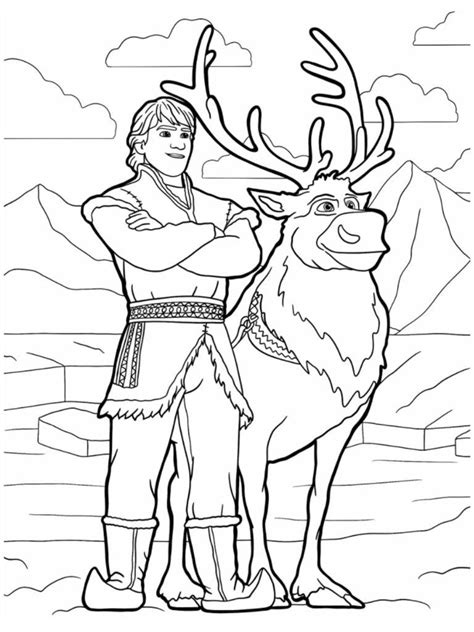 Gratis Pdf Frozen Kleurplaat Voor Kinderen