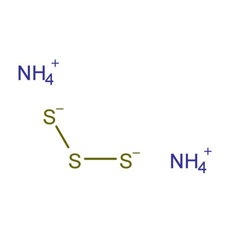 Ammonium Polysulfide 12259 92 6 Wiki