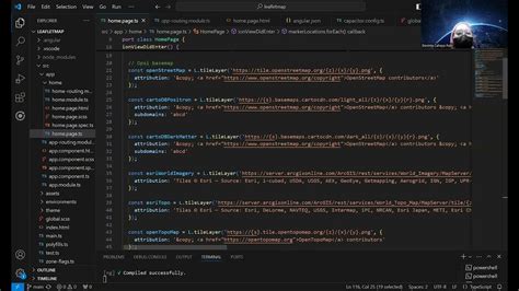 acara 6 praktikum pgpbl integrasi ionic framework dengan leaflet js