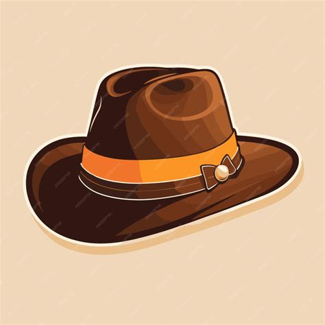 Premium Vector Cowboy Hat Cartoon Vector