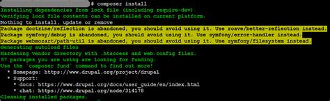 how to check if your drupal website supports drush and or composer
