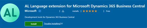 Al Language Extension For Microsoft Dynamics 365 Business Central Version 1431327807 New