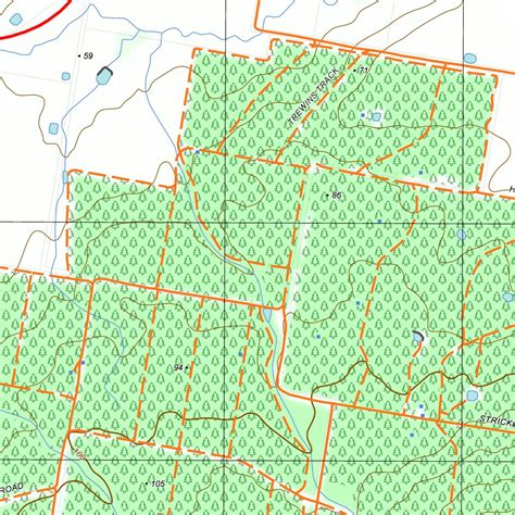 8221 4 S Traralgon South Map By Nswtopo Avenza Maps