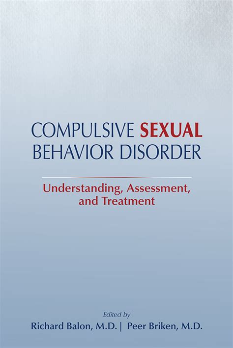 Compulsive Sexual Behavior Disorder Psychiatry Online
