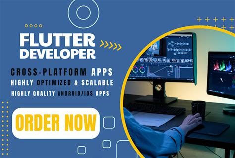 Build Mobile Apps In Flutter In Android And Ios By Clay Flutter Fiverr