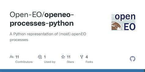 GitHub Open EO Openeo Processes Python A Python Representation Of