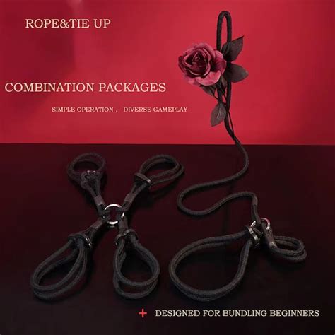 Black Rope Bondage Etsy