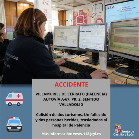 Un Fallecido Y Dos Heridos En Una Colisión Entre Dos Turismos En La A