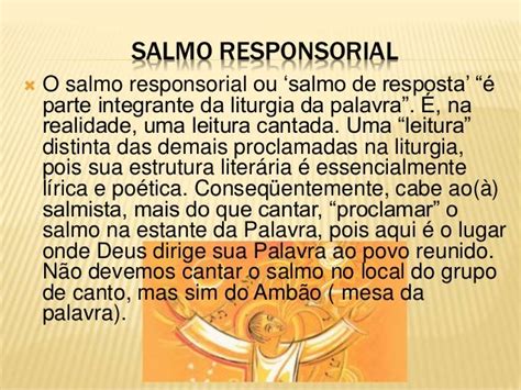 O Salmo Responsorial