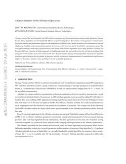 A Generalization Of The Allreduce Operation DeepAI