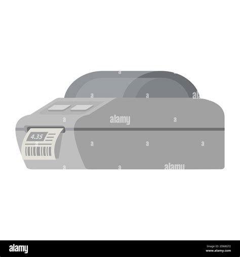 Bar Code Printer Label Printer Digital Isolated On White Background Stock Vector Image And Art Alamy