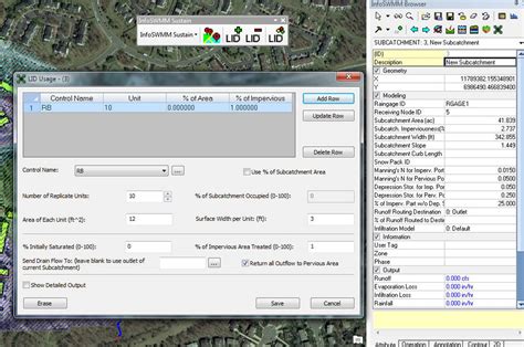 Tutorial 11 Importing A Lid From Infoswmm Lid Coverage Db Table To