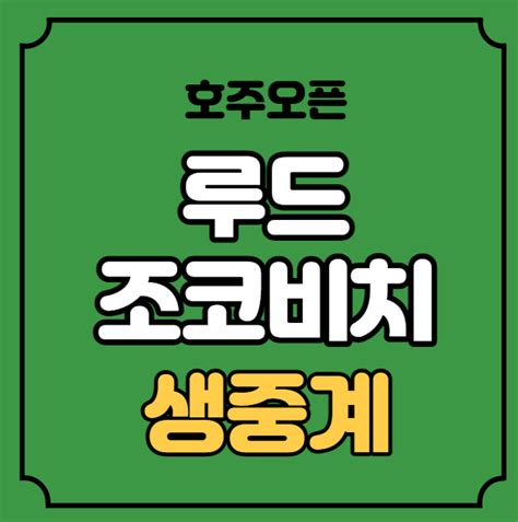 호주오픈 경기 중계 브룩스비 루드 쿠아코 조코비치 테니스 남자단식 대진 채널 시간 일정 2023년 1월 19일 방송 네이버 블로그