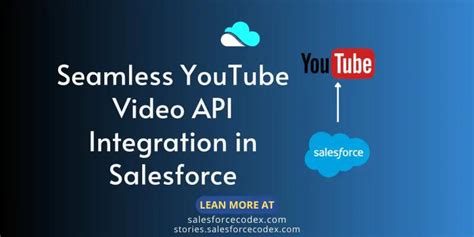 Salesforcecodex On Linkedin Seamless Youtube Video Api Integration In Salesforce Salesforcecodex