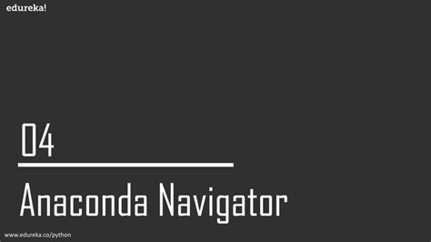 Python Anaconda Tutorial Edureka Pdf Programming Languages