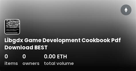 Libgdx Game Development Cookbook Pdf Download Best Collection Opensea