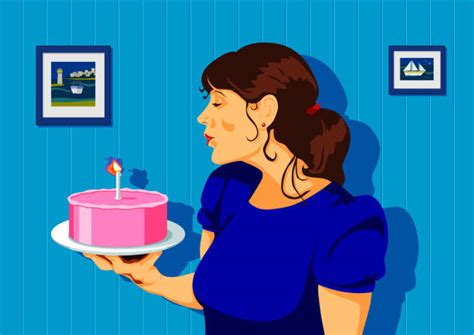 Blowing Out Candles Illustrations Royalty Free Vector Graphics And Clip