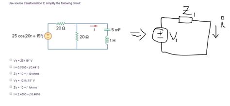 Solved Use Source Transformation To Simplify The Following