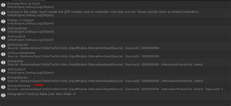 Motion Controller Not Working With Unity Ui Buttons · Issue 1205 · Microsoft