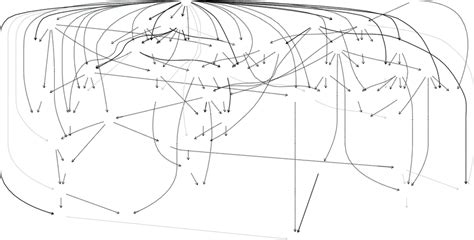 Network Structure Learned Using Bayesian Network Inference Only