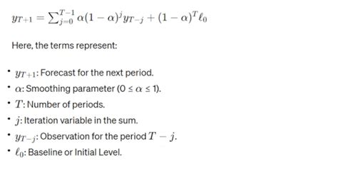 Exponential Smoothing Forecast Calculator Online Weighted Average Form