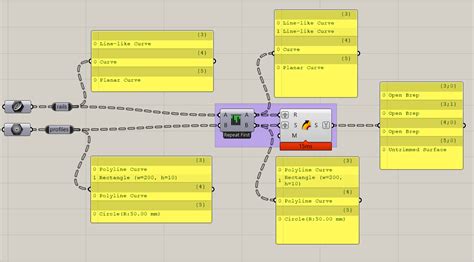 Swept Geometries With Tree Structure Grasshopper Mcneel Forum