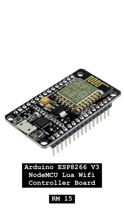 Arduino Esp8266 V3 Nodemcu Computers And Tech Parts And Accessories Other Accessories On Carousell