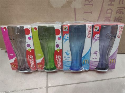 麥當勞 X 可口可樂 Fifa 2010 南非世界盃 Luminarc 玻璃杯 傢俬＆家居 廚具和餐具 廚水杯、水壺 Carousell