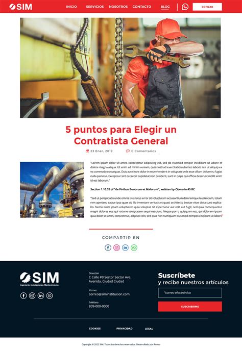 SIM Website Design On Behance