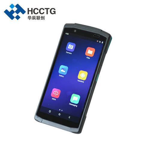 Pocket Size Smart Android POS Terminal With NFC Card Reader And Qr Code Scanner HCC CS