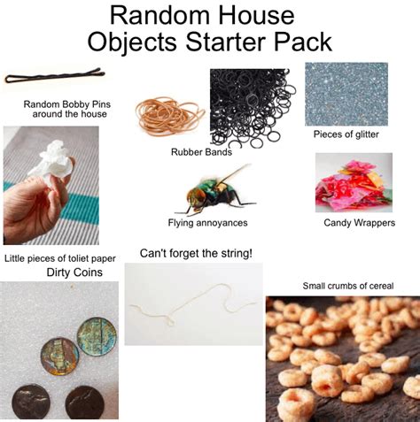Random House Objects Starter Pack R Starterpacks