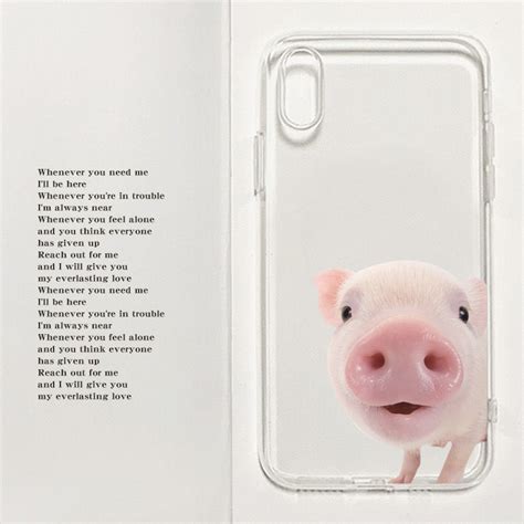 可爱小猪适用苹果1314pro华为p50小米11opporeno6荣耀vivo手机壳华为mate6015p虎窝淘