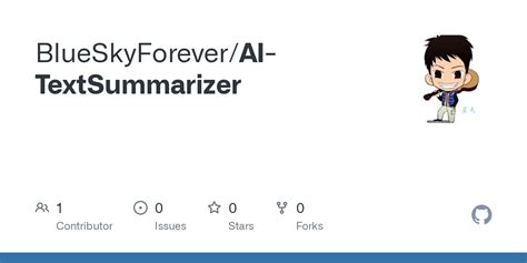 github blueskyforever ai textsummarizer